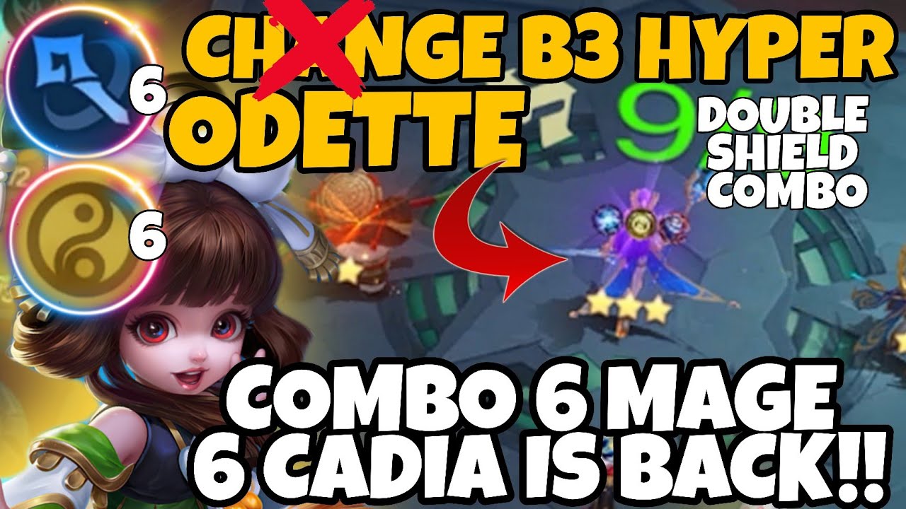 THE NEXT LEVEL COMBO MAGIC CHESS ! 6 MAGE 6 CADIA IS BACK !! HYPER ...