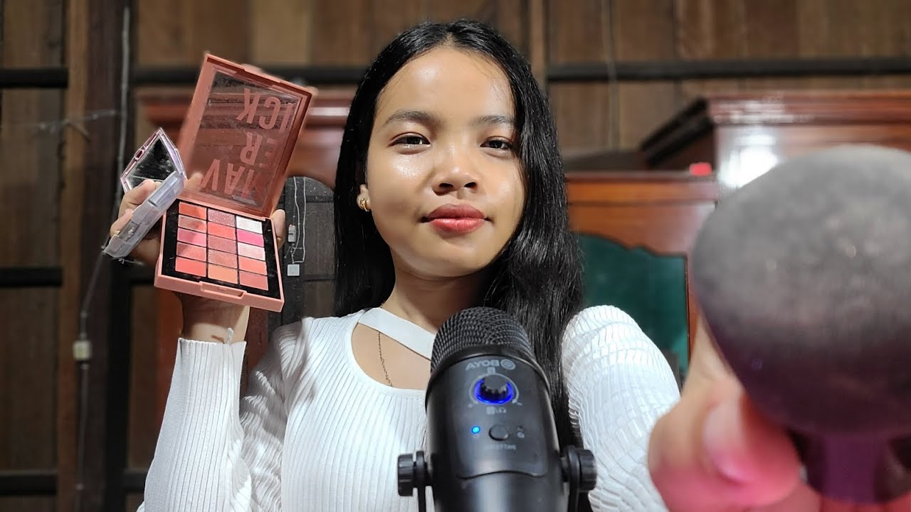 ASMR MAKEUP ROLEPLAY TUTORIAL - YouTube