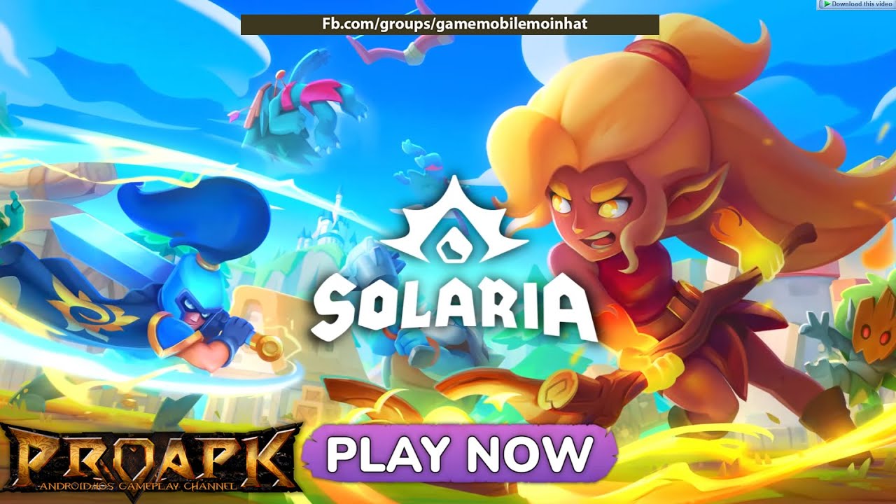 Solaria: Dawn of Heroes Gameplay Android / iOS - YouTube