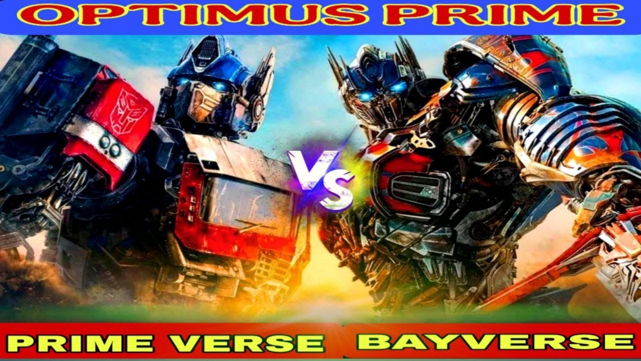 Prime Verse Optimus Prime vs Bayverse Optimus Prime #trending # ...