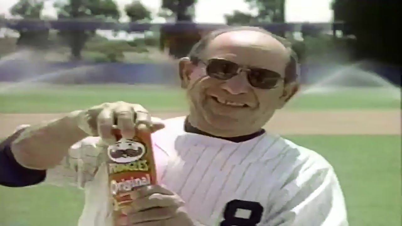 1990s - Pringles Yogi Berra Commercial - YouTube