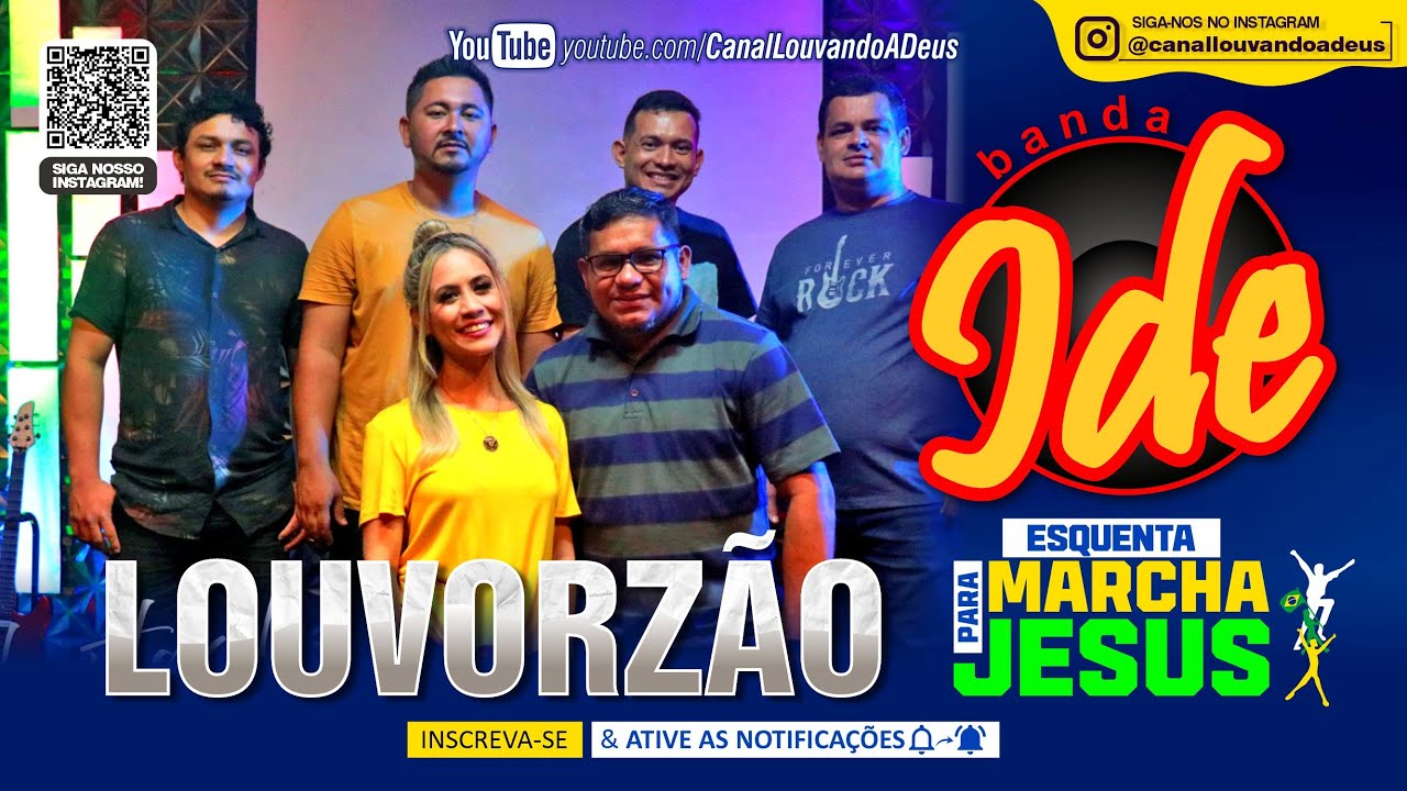 BANDA IDE Ao Vivo no Esquenta da Marcha Pra Jesus - YouTube