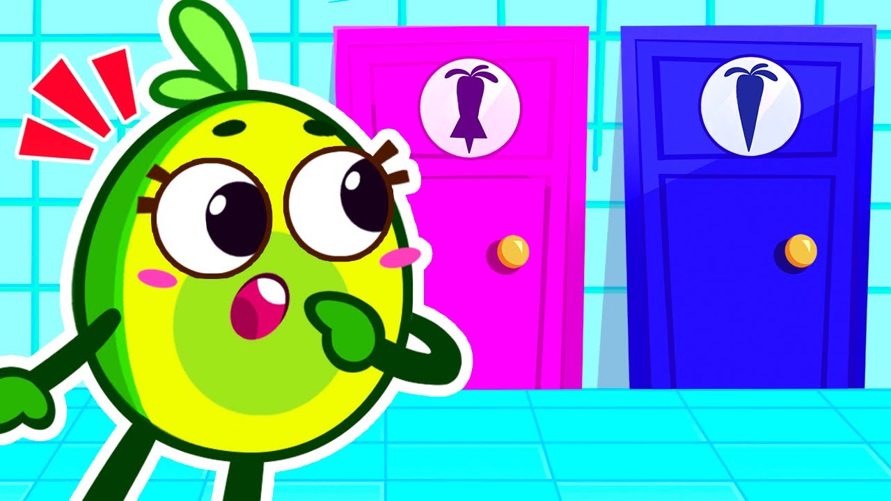 Which Restroom Should Avocado Baby Go? Potty Training || Healthy Habits ...