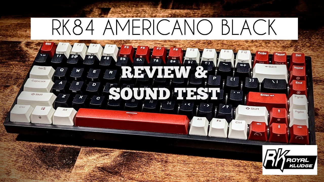 Reviewing the Royal Kludge RK84 Americano Limited Edition 3-Mode 75% ...