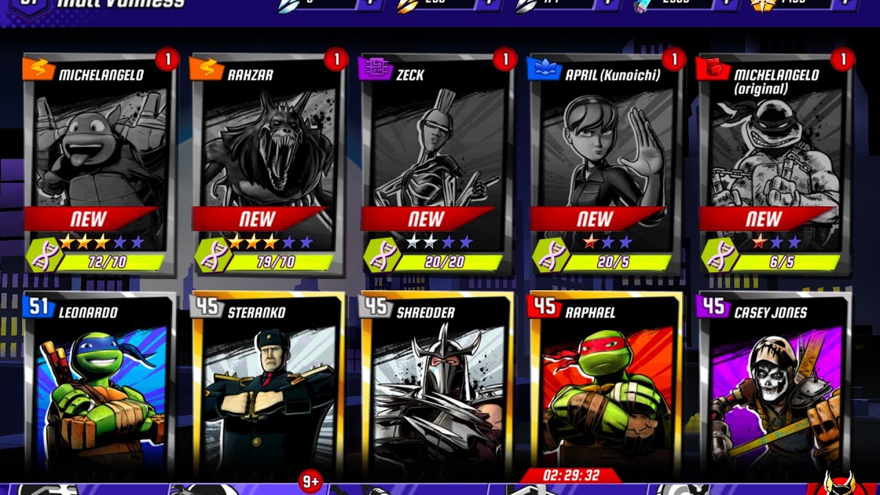 UNLOCKED MIKEY FROM TMNT LEGENDS #tmnt #michaelangelo - YouTube