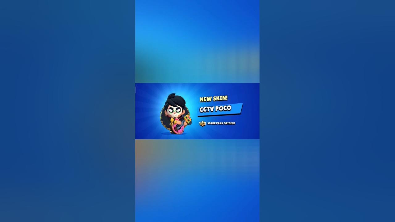 Unlocking Cctv Poco Skin 🫣 Brawl Stars Brawlstars Youtube