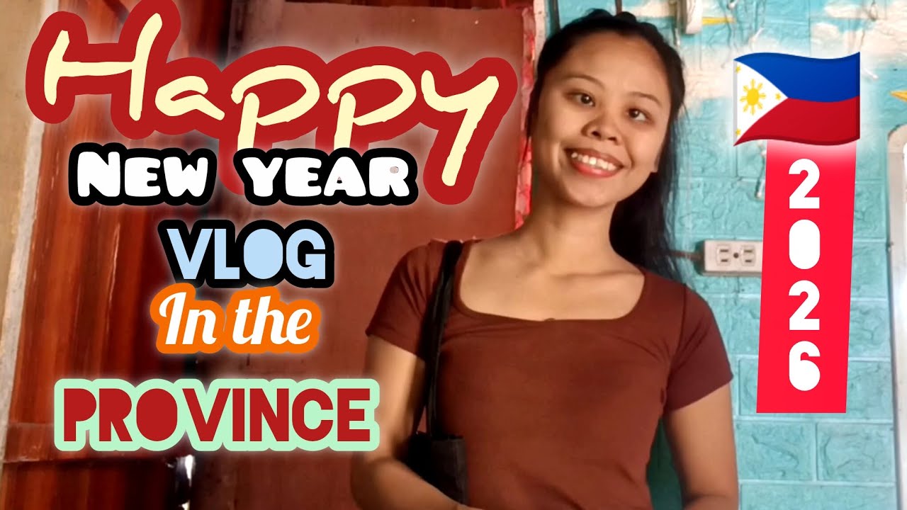 Happy new year vlog in the province - YouTube