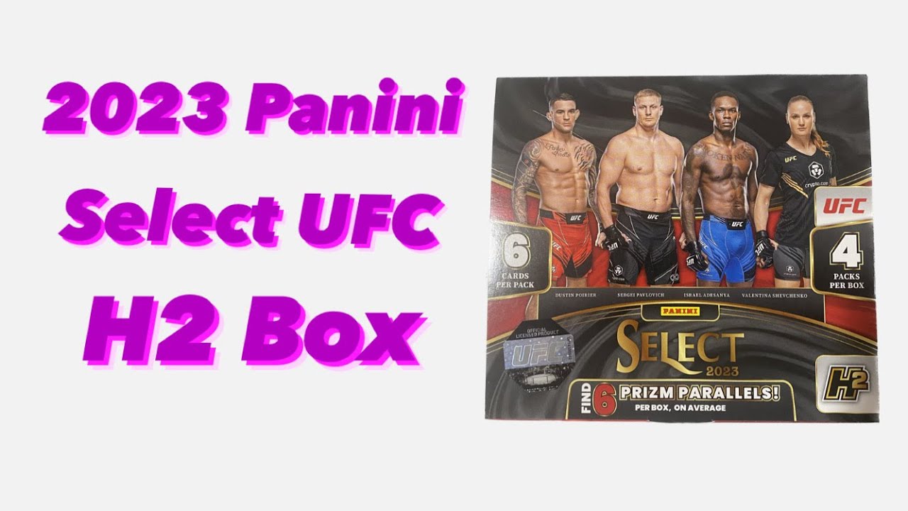 Panini Select UFC 2023 H2 Box Open Review - YouTube