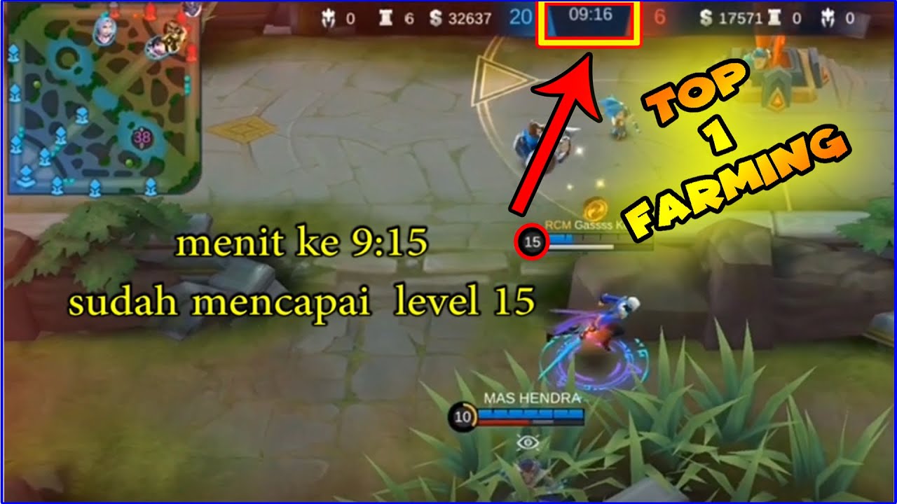 Best farming Ling mobile legend. New Records - YouTube
