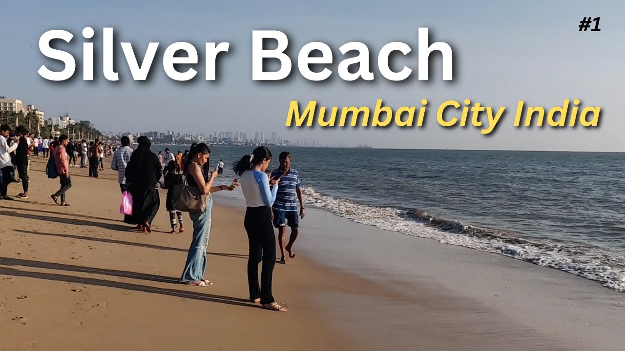 Silver Beach | Mumbai City | India | Walking tour | Part 1 - YouTube