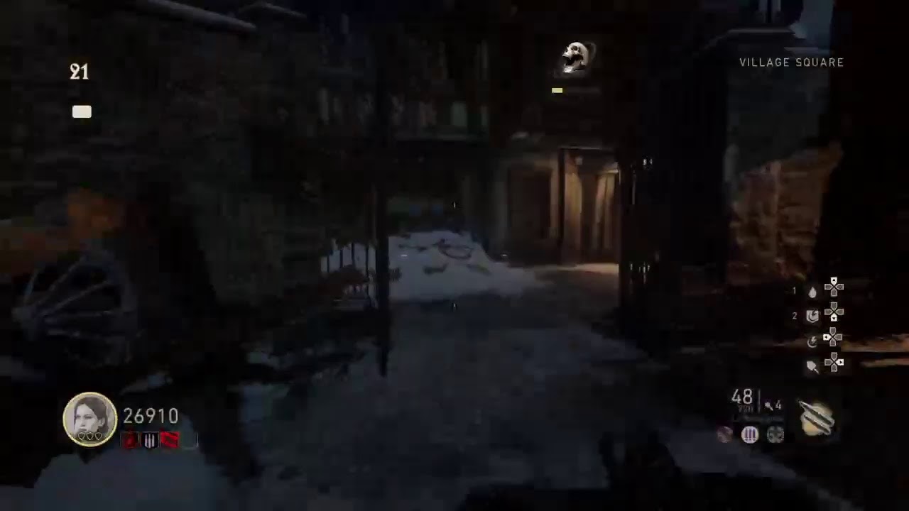 Cod ww2 nazi zombies high round attempt - YouTube