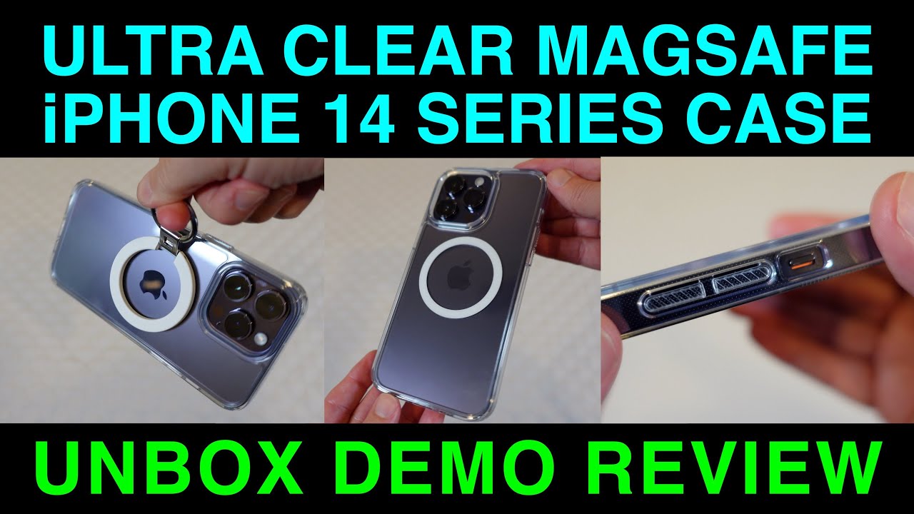 iPhone 14 Series Simtect MagSafe Ultra Clear Case Unbox Demo Review ...