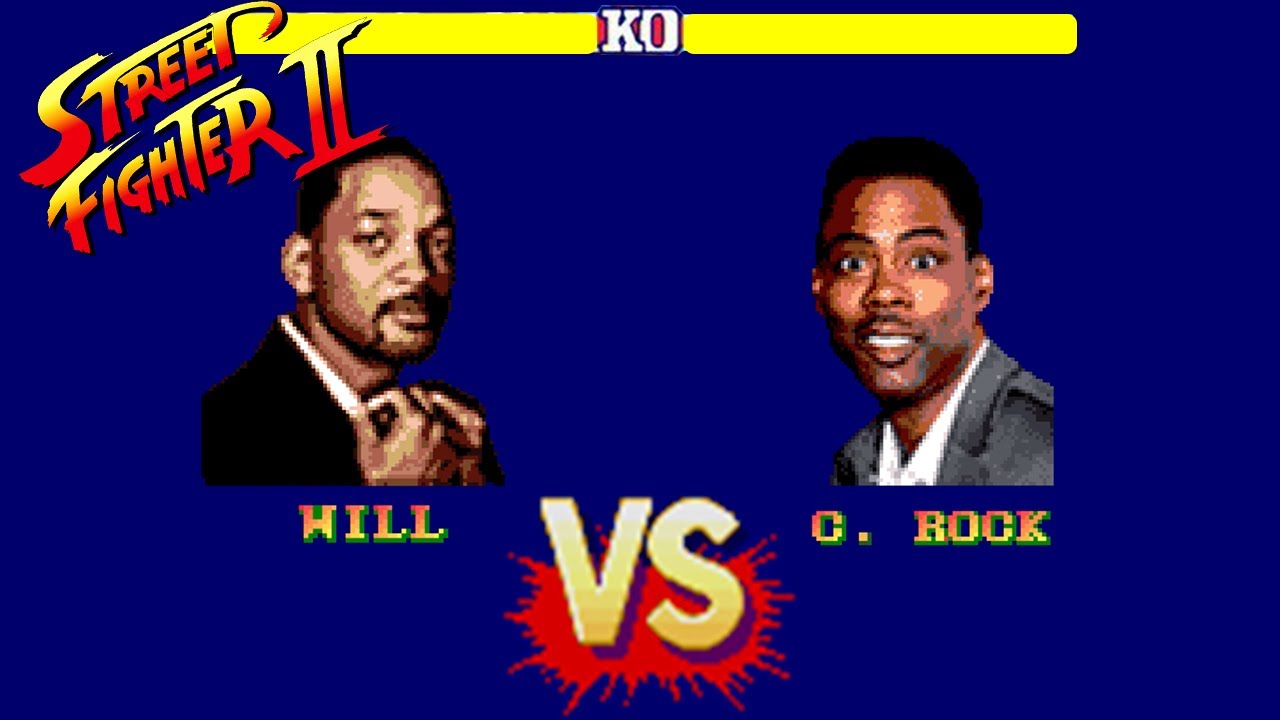 STREET FIGHTER 2 - OSCARS EDITION: Will Smith VS Chris Rock - YouTube
