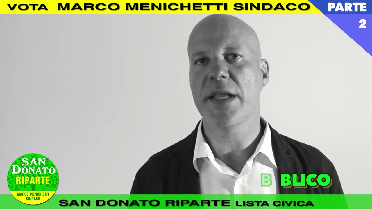 Marco Menichetti - PROGRAMMA PRT 2 - San Donato Riparte 2017 - YouTube