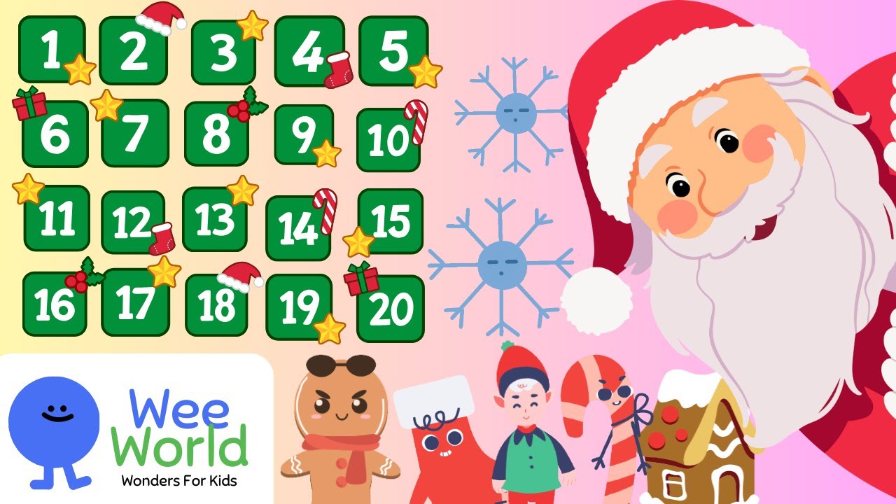 Santa, Santa, What Do You See? 🎅 | Fun Christmas Counting Song for Kids ...