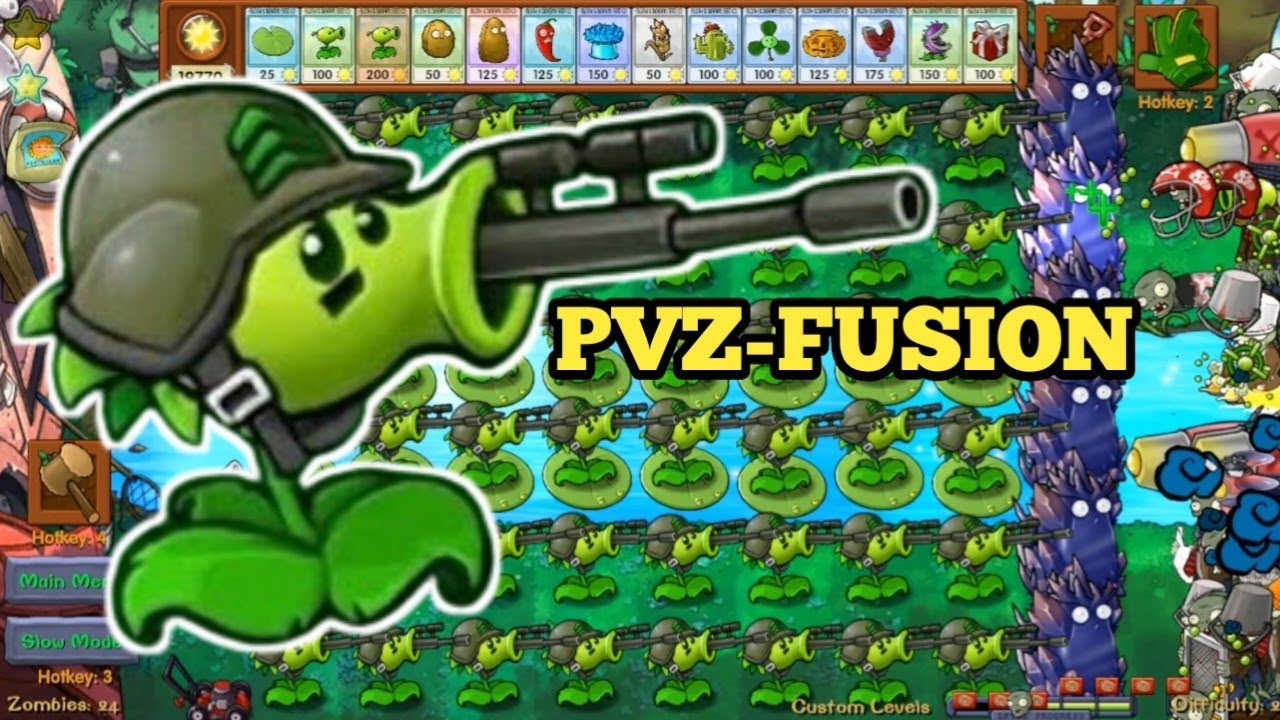PVZ FUSION 2.1.3 - Ultimate Guide to Get the Most Powerful 'SNIPER PEA' Variant | Download link ...