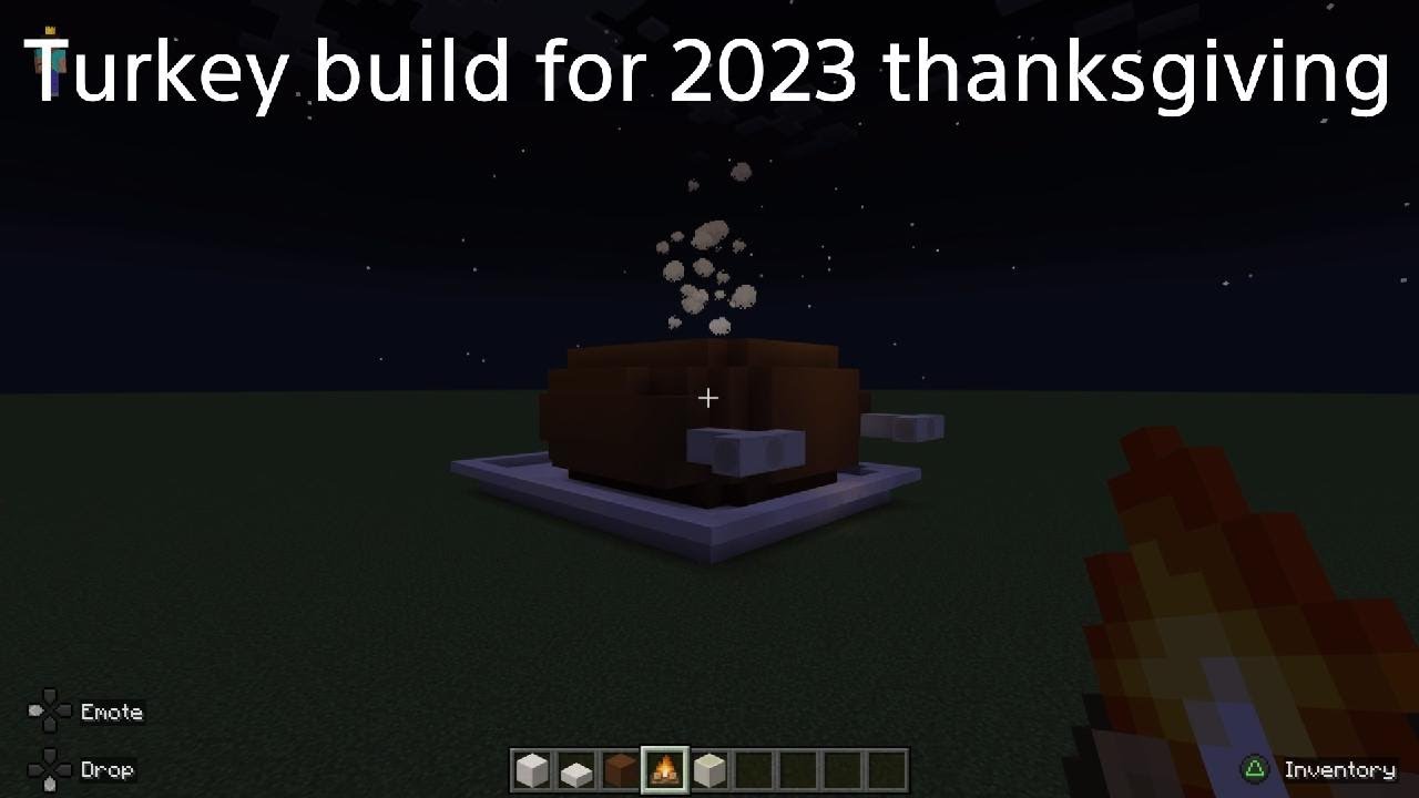 Thanksgiving special Turkey minecraft build - YouTube