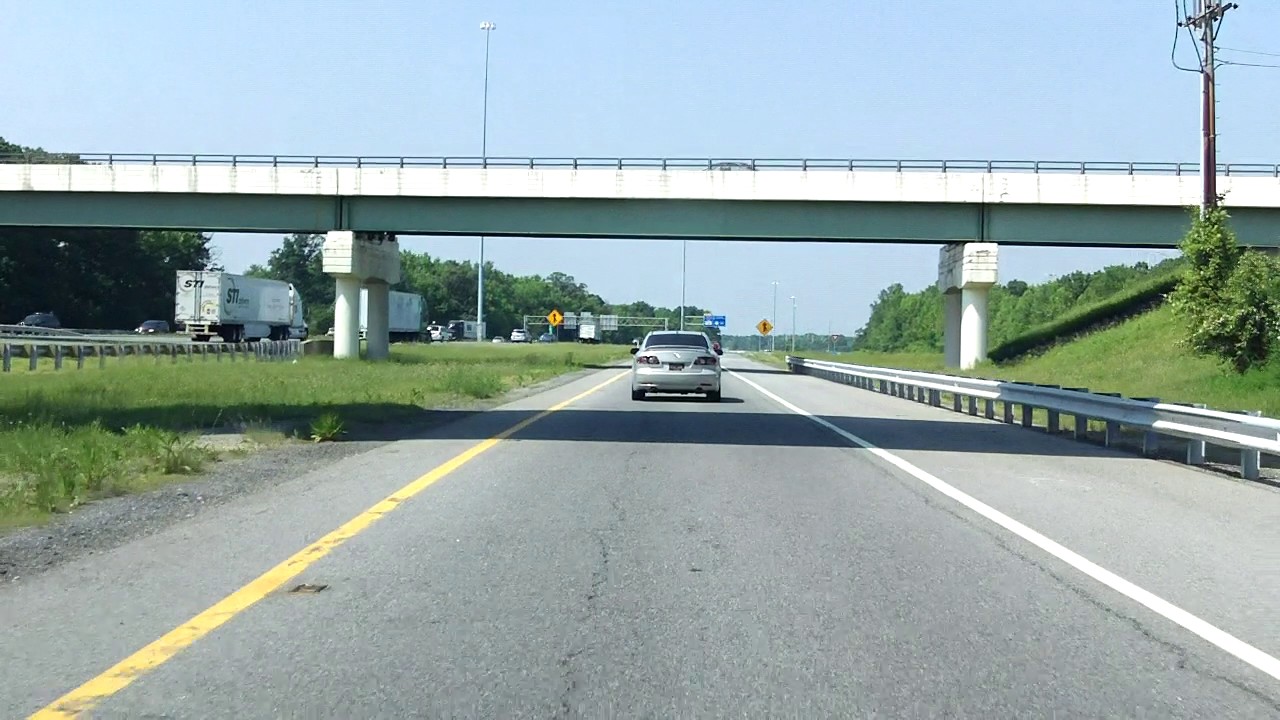Delaware Turnpike (Interstate 95 Exit 3) southbound/outbound - YouTube