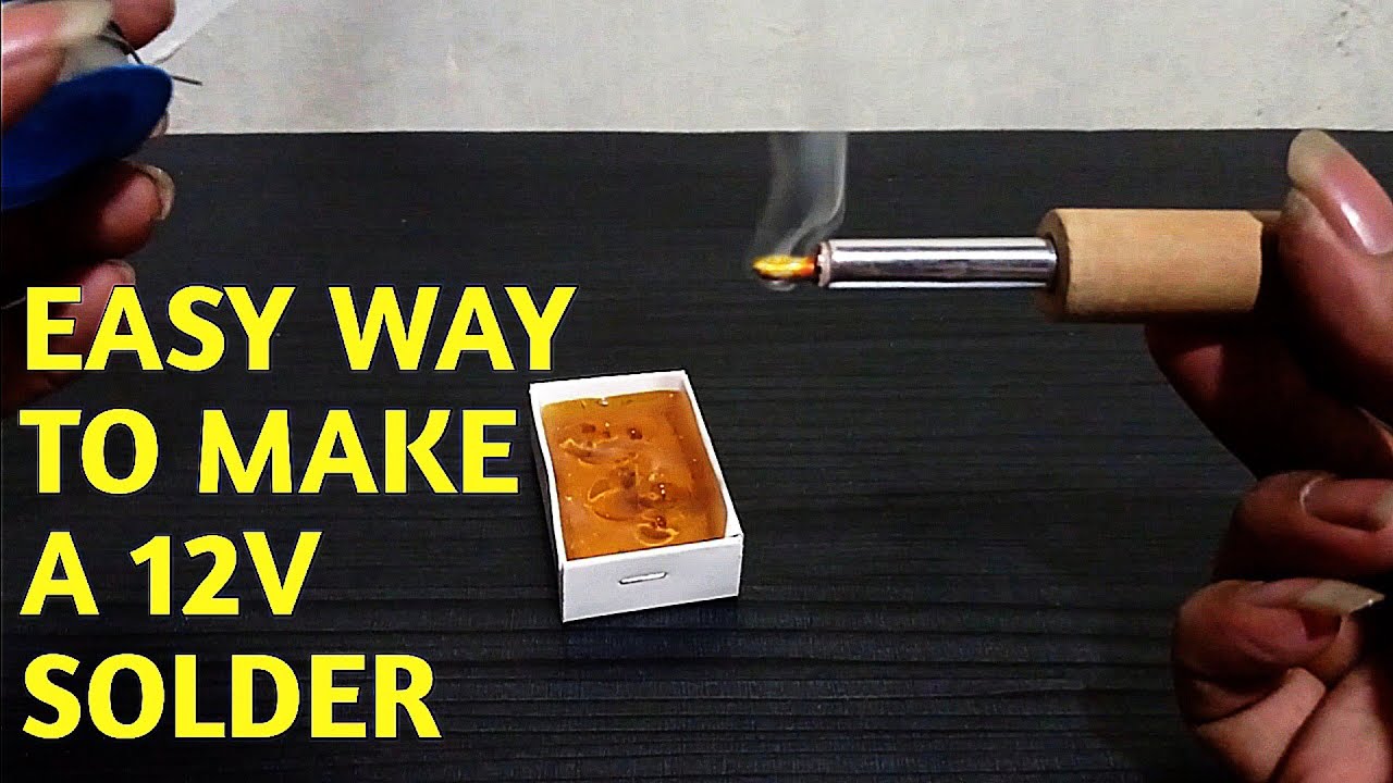 Cara Membuat Solder Super Panas - YouTube