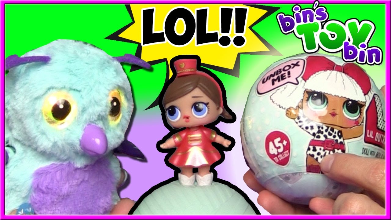 L.O.L.! Lil Outrageous Littles Surprise Baby Doll Opening! - YouTube