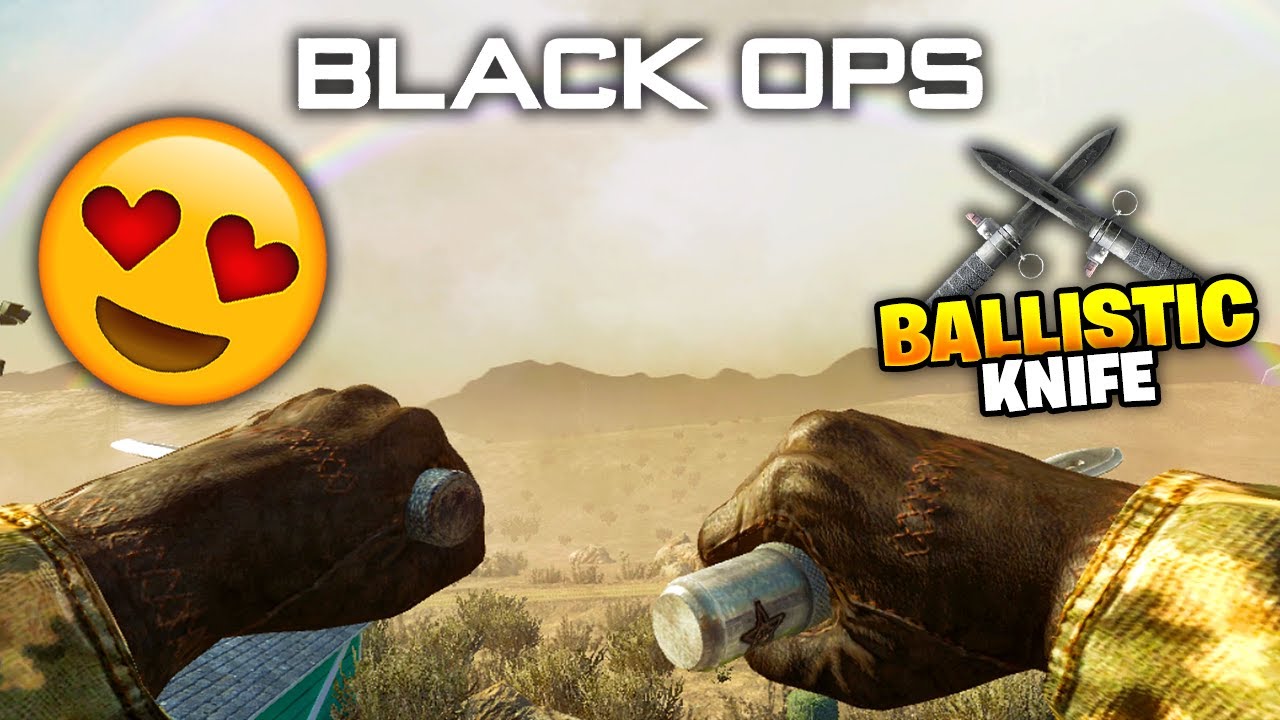 Black Ops 1 OG Ballistic Knife! (BO1 in 2022) - YouTube