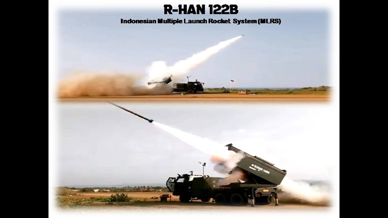 R-Han 122B Multiple Launch Rocket System (MLRS) Indonesia - YouTube