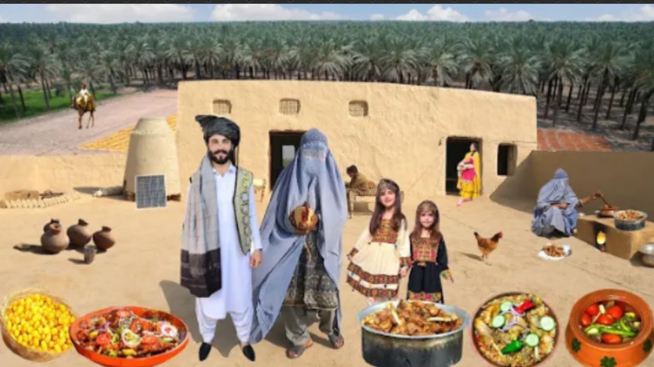 Village Woman Cooking Traditional Recipe in Ramadan Iftar | Village ...