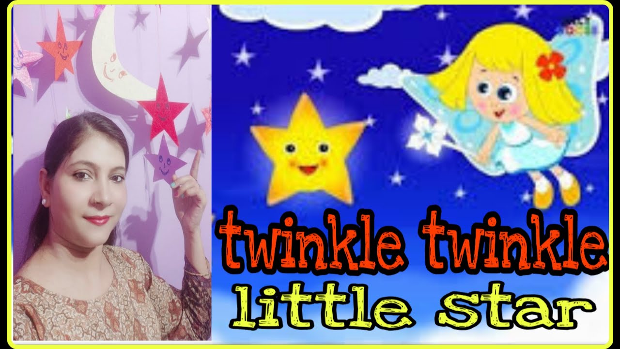 #Kidslearning l Twinkle Twinkle Little Star - Nursery Rhymes with ...