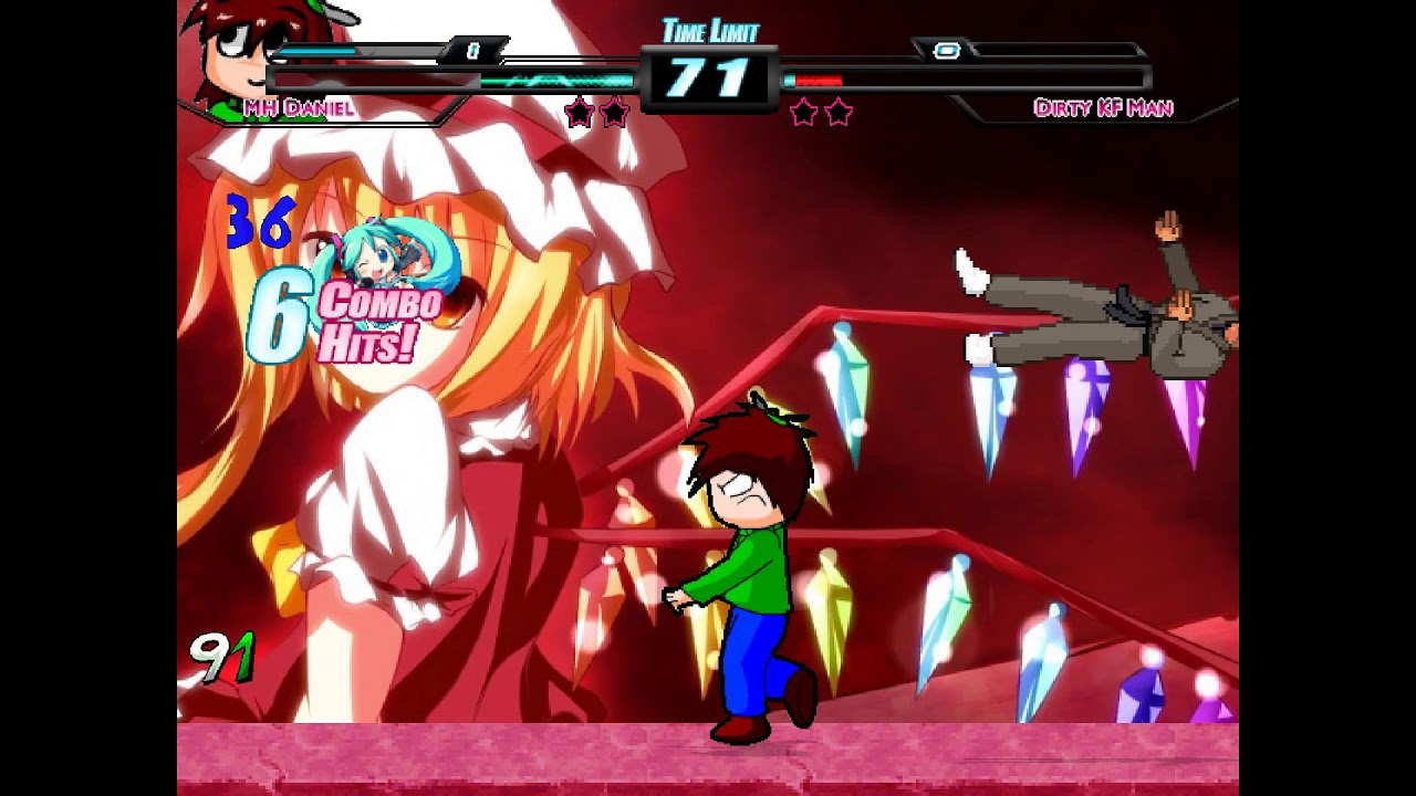 MUGEN Daniel (me) VS DKFM - YouTube