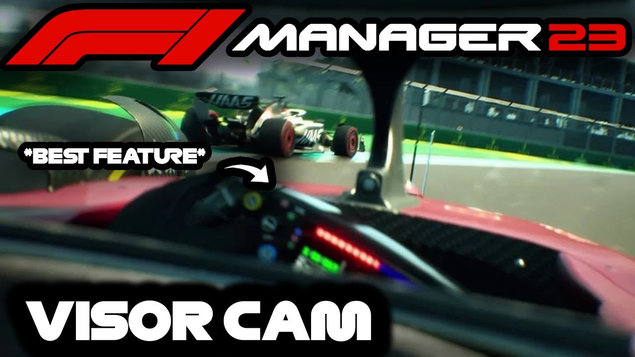 VISOR CAM is AMAZING!!!! *F1 Manager 23* - YouTube