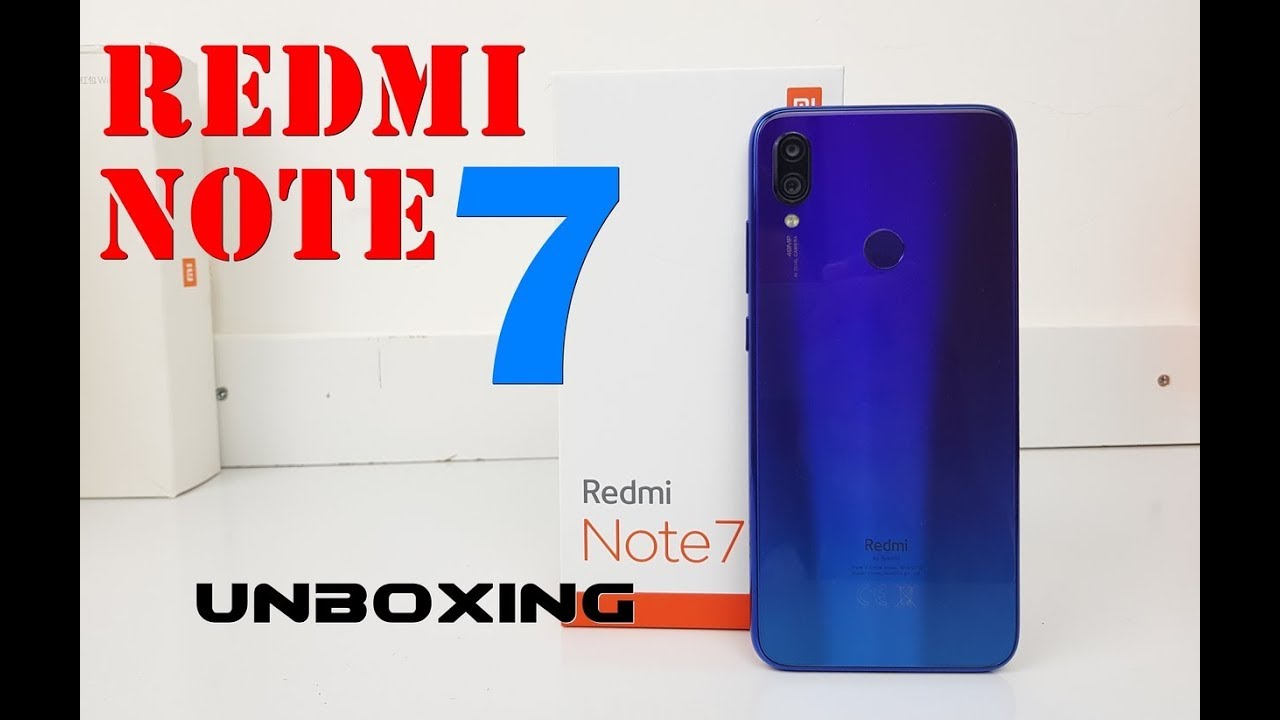 Redmi Note 7 - Unboxing (simplesmente BEAUTIFUL) - YouTube