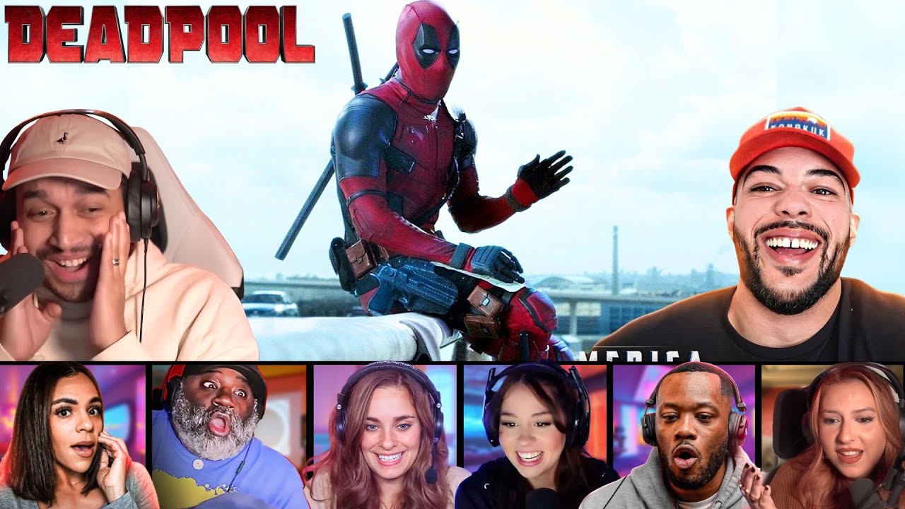 THE FUNNIEST "MAXIMUM EFFORT HIGHWAY SCENE" REACTIONS! *DEADPOOL (2016 ...