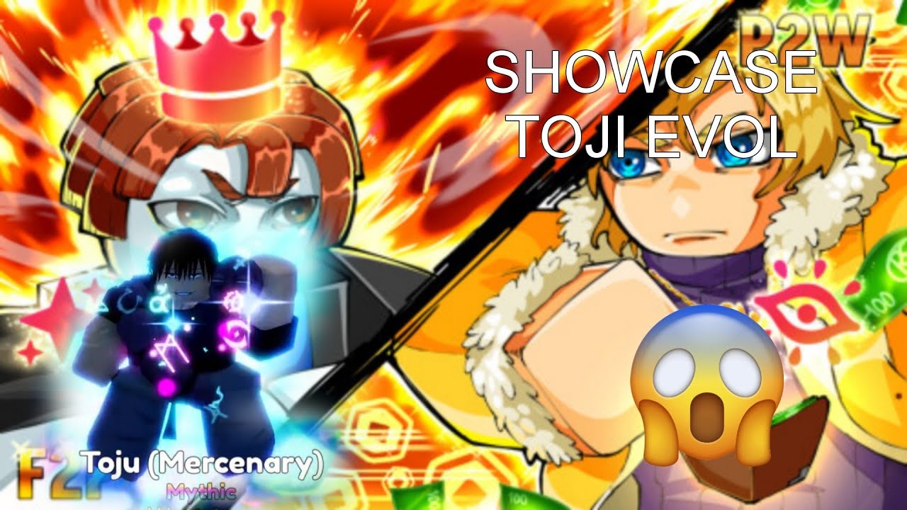 Showcase Toji unique (evol) | ANIME REALMS - YouTube