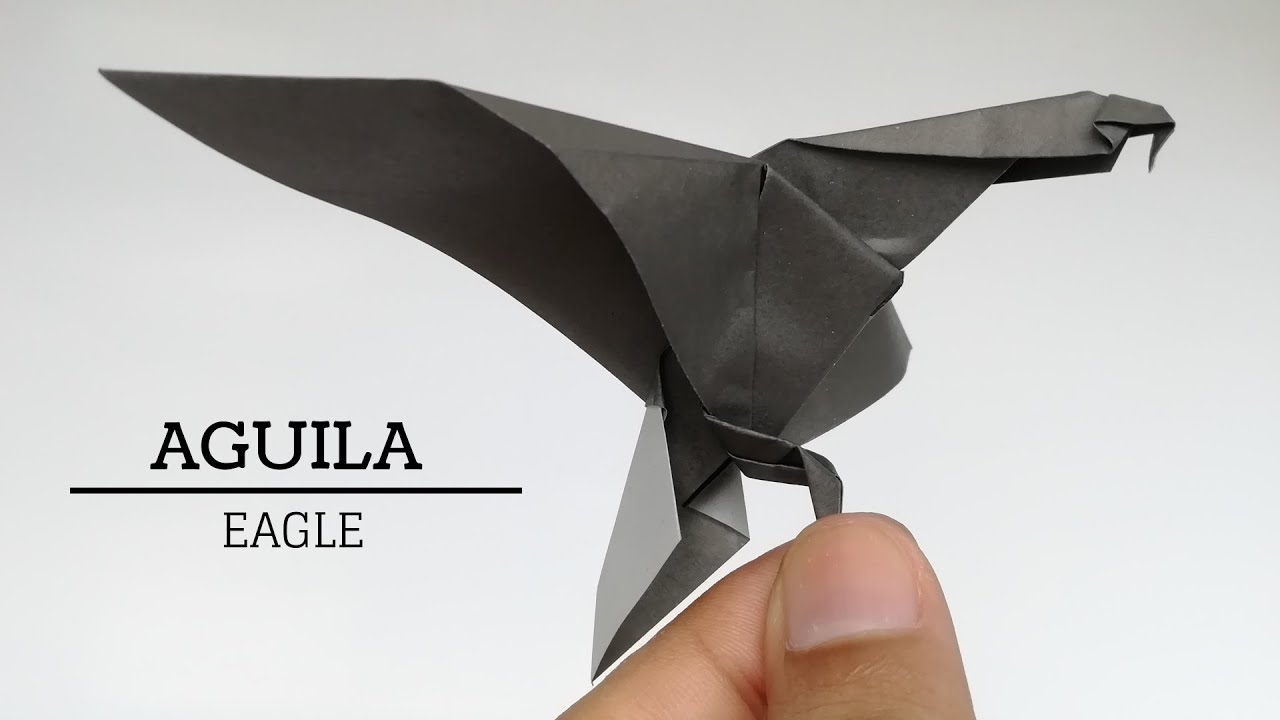 Como hacer un águila en papel - How make an origami eagle? - YouTube