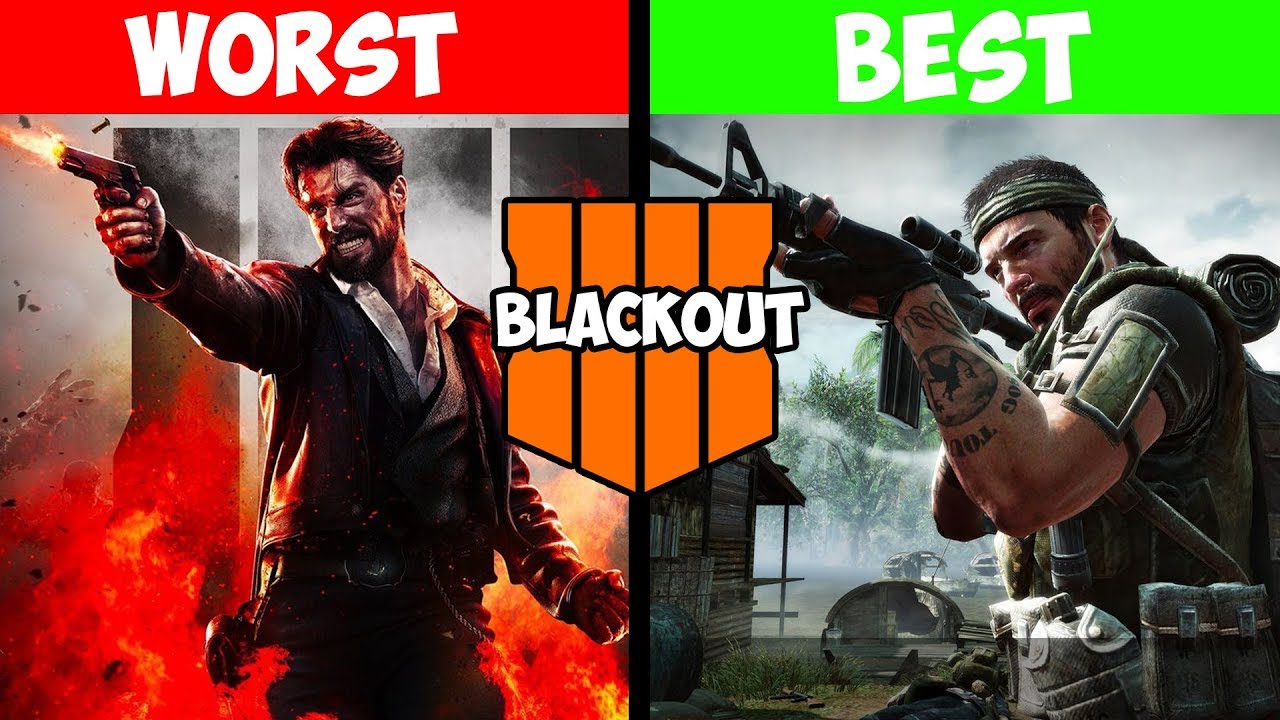 Black Ops 4 Blackout Ranking All Skins! - Call of Duty BO4 BR - YouTube
