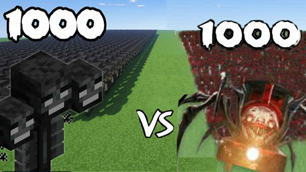 Can 1000 Withers Beat 1000 Choo Choo Charlies?wither vs - YouTube