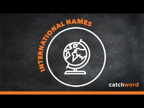How to Pick an International Brand Name - YouTube
