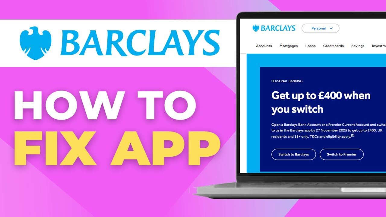 How To Fix Barclays Bank App Not Working - YouTube