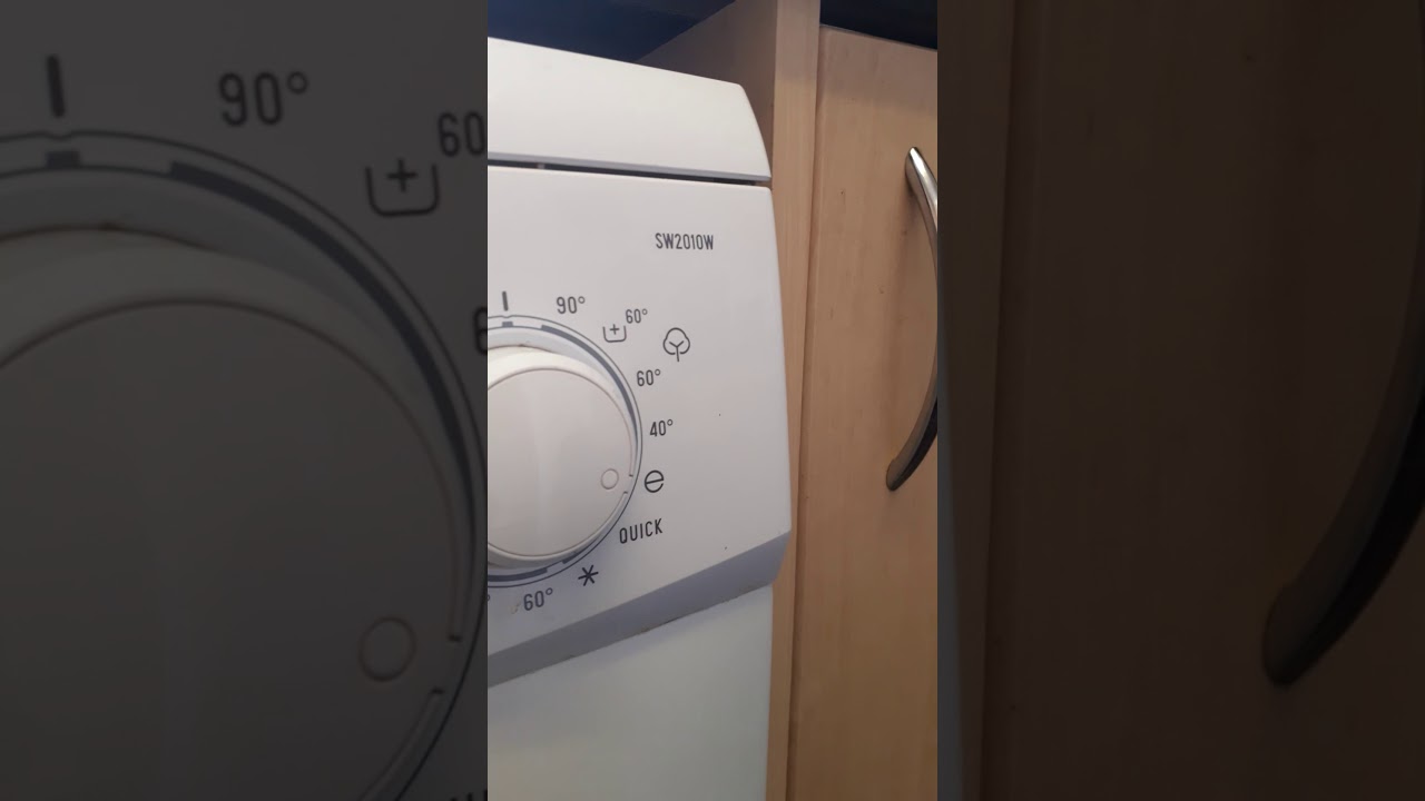 Swan Swan sw2010w washing machine - YouTube