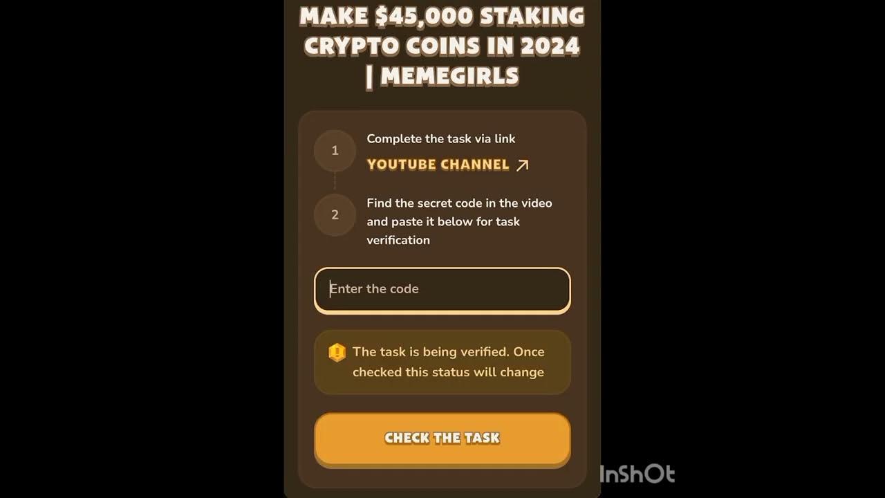 Memefi Secret video code | Memefi video verification code| Make $45,000 Staking Crypto Coins in ...
