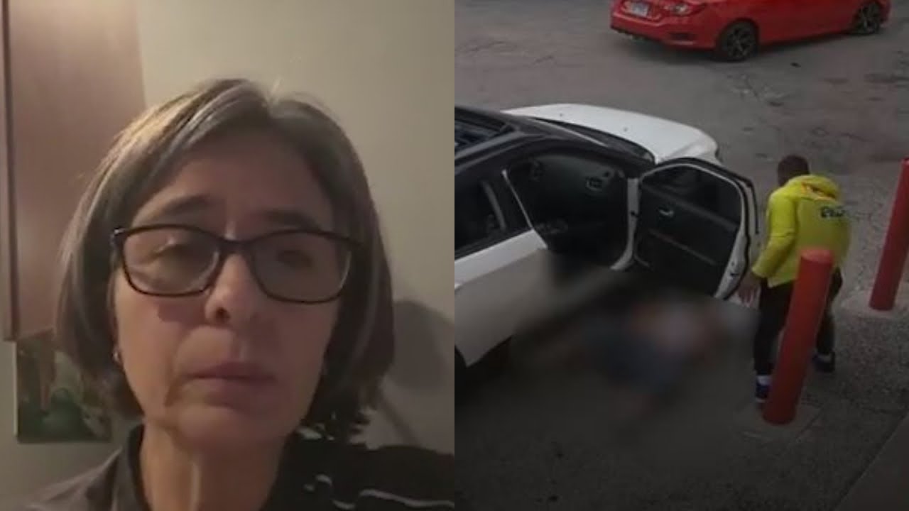 Victim of violent Chicago carjacking caught on camera speaks out - YouTube