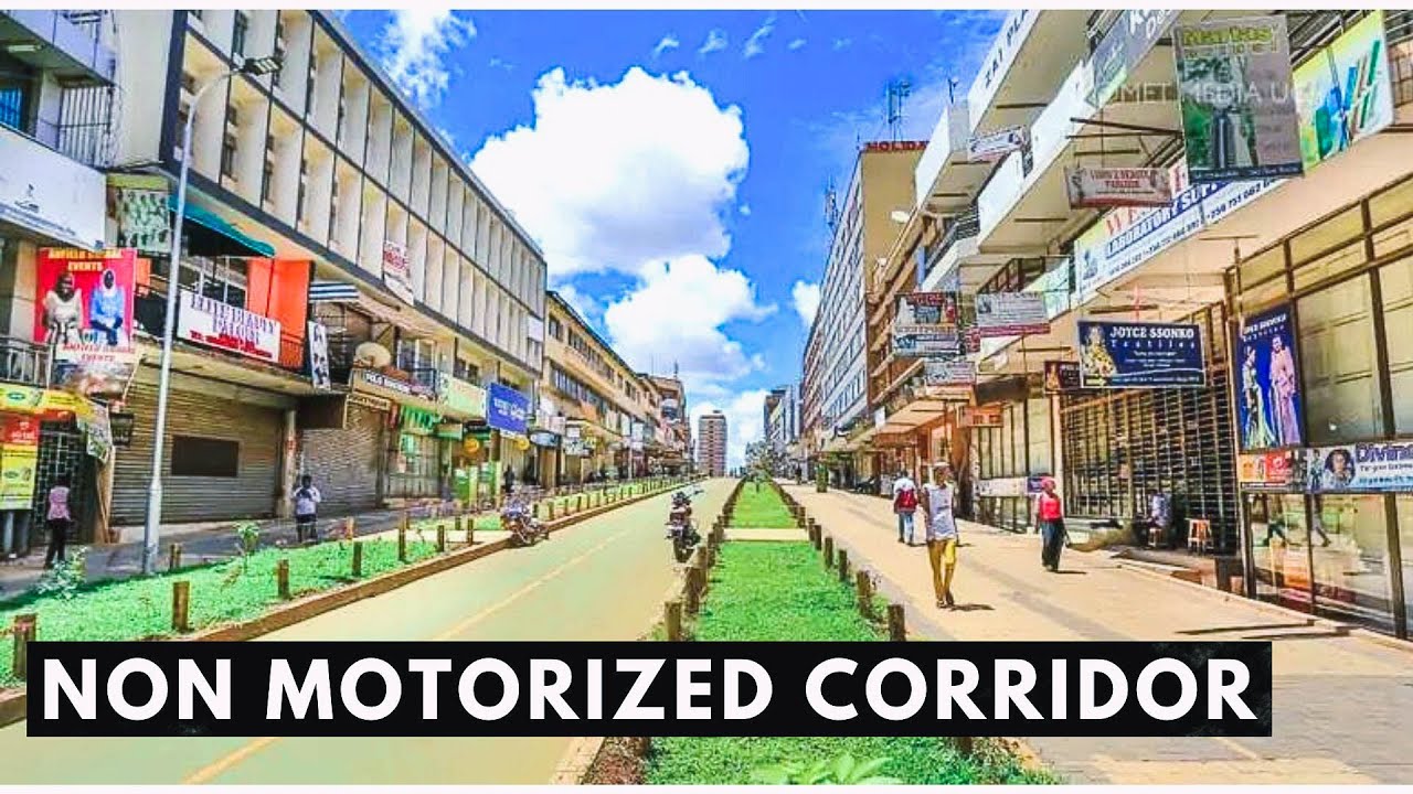 Kampala's Non-Motorised Transport Corridor, Luwumu Street - YouTube