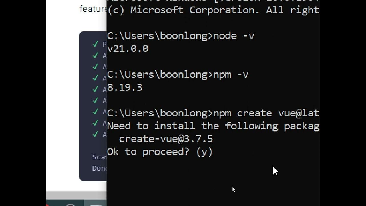 เริ่มต้นพัฒนาเว็บด้วย vue.js - YouTube