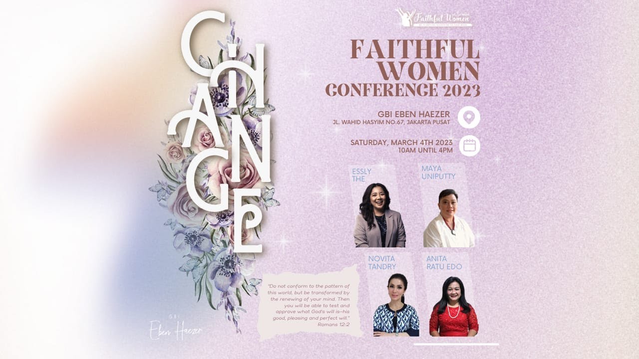Faithful Women Conference Invitation Teaser - Ps. Gina Hosea - YouTube