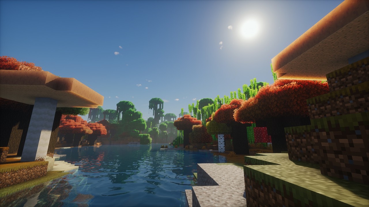 🌙 Cozy Minecraft LongPlay Live | Beautiful Shaders • No Commentary ...