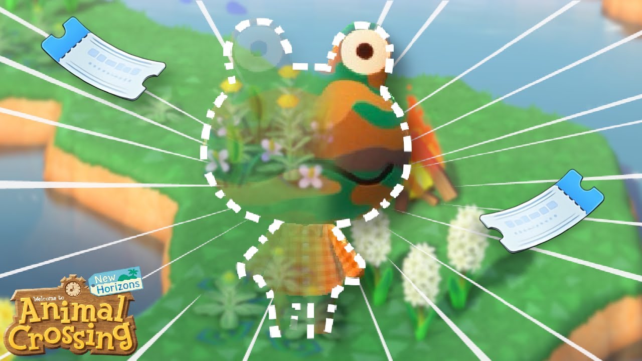 Can I Find Camofrog If He’s Actually Invisible | Animal Crossing: New ...