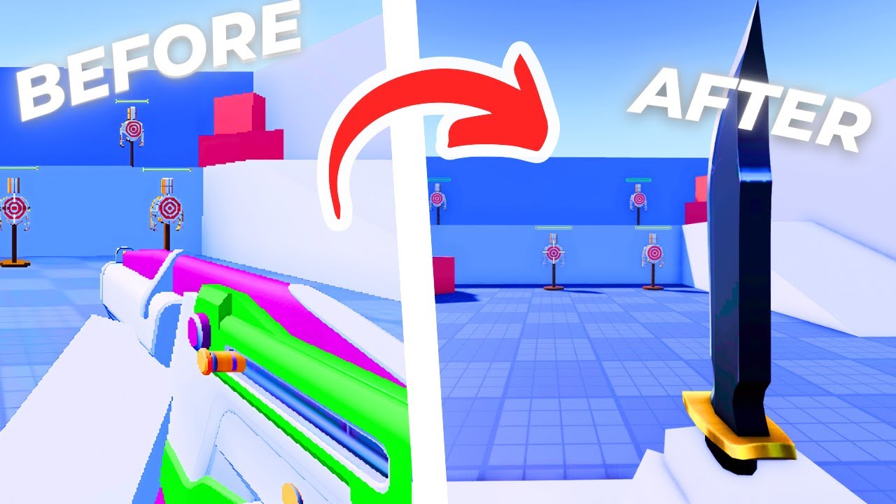 How to make a MELEE SYSTEM in the NEW ROBLOX FPS TEMPLATE! - YouTube