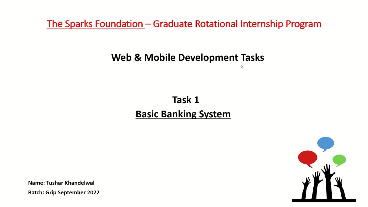 GRIP Web Development Task 1 - YouTube