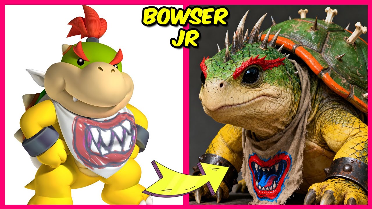 The Super Mario Galaxy Movie Characters In Real Life + Emoji Quiz ...