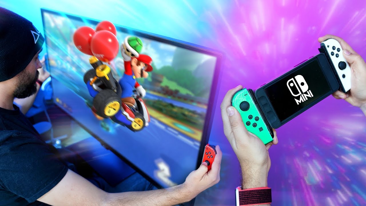 Nintendo Switch XL vs Switch Mini - YouTube